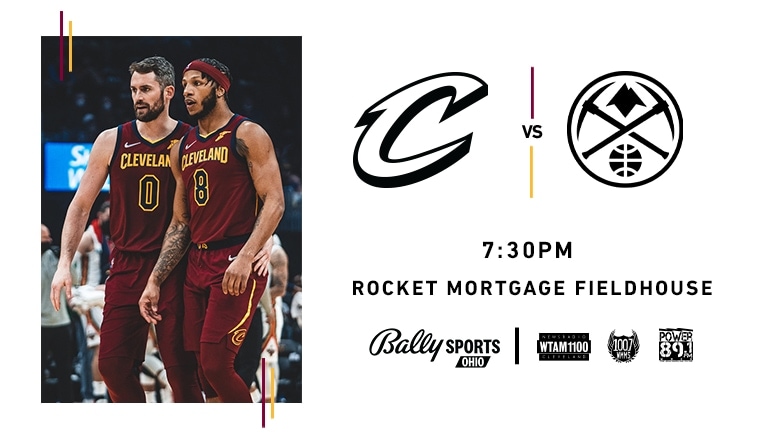 Cavs Vs Nuggets Rocket Mortgage Game Preview Nba