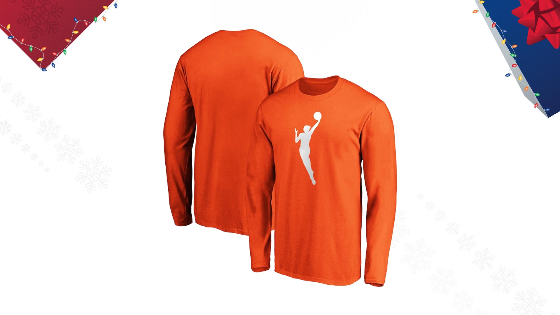 WNBA Orange Adult Long Sleeve T-Shirt | NBA.com