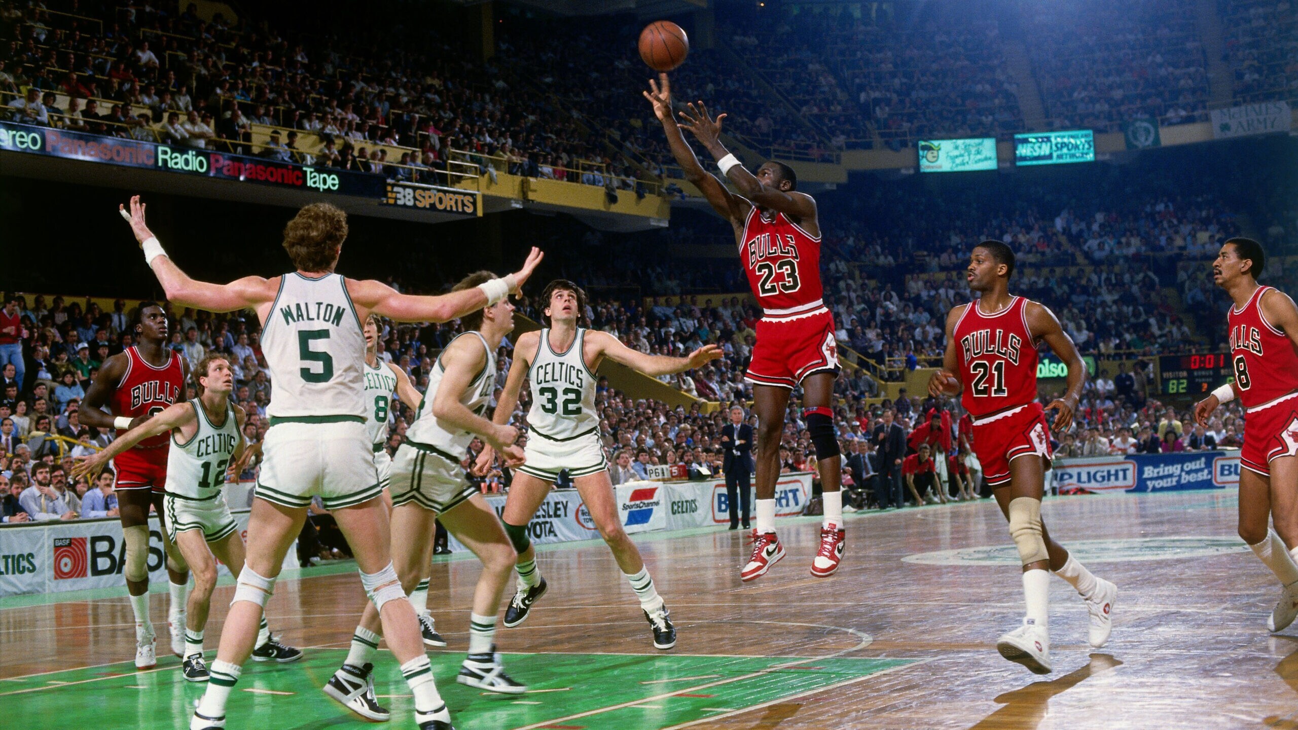 Top Moments Michael Jordan s 63 point Playoff Performance The Stuff Of