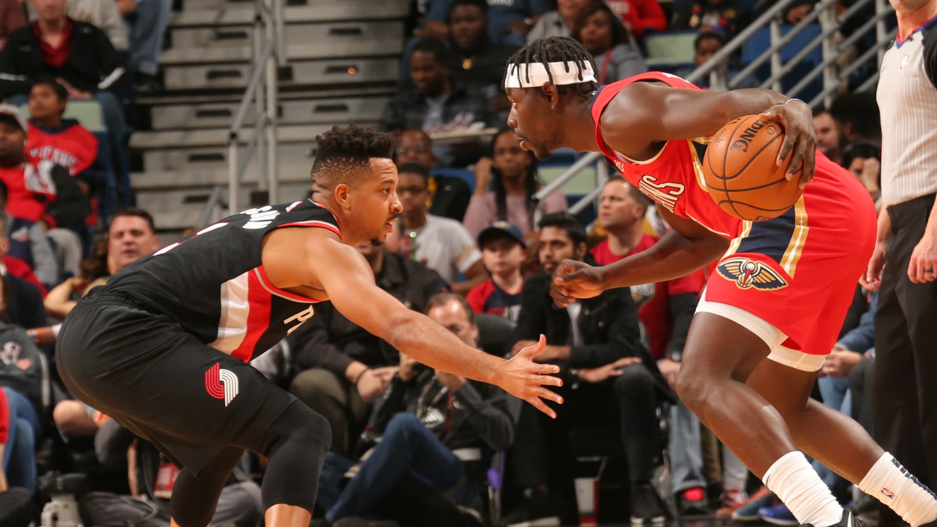 Portland Trail Blazers vs New Orleans Pelicans Nov 19, 2019 Game ...