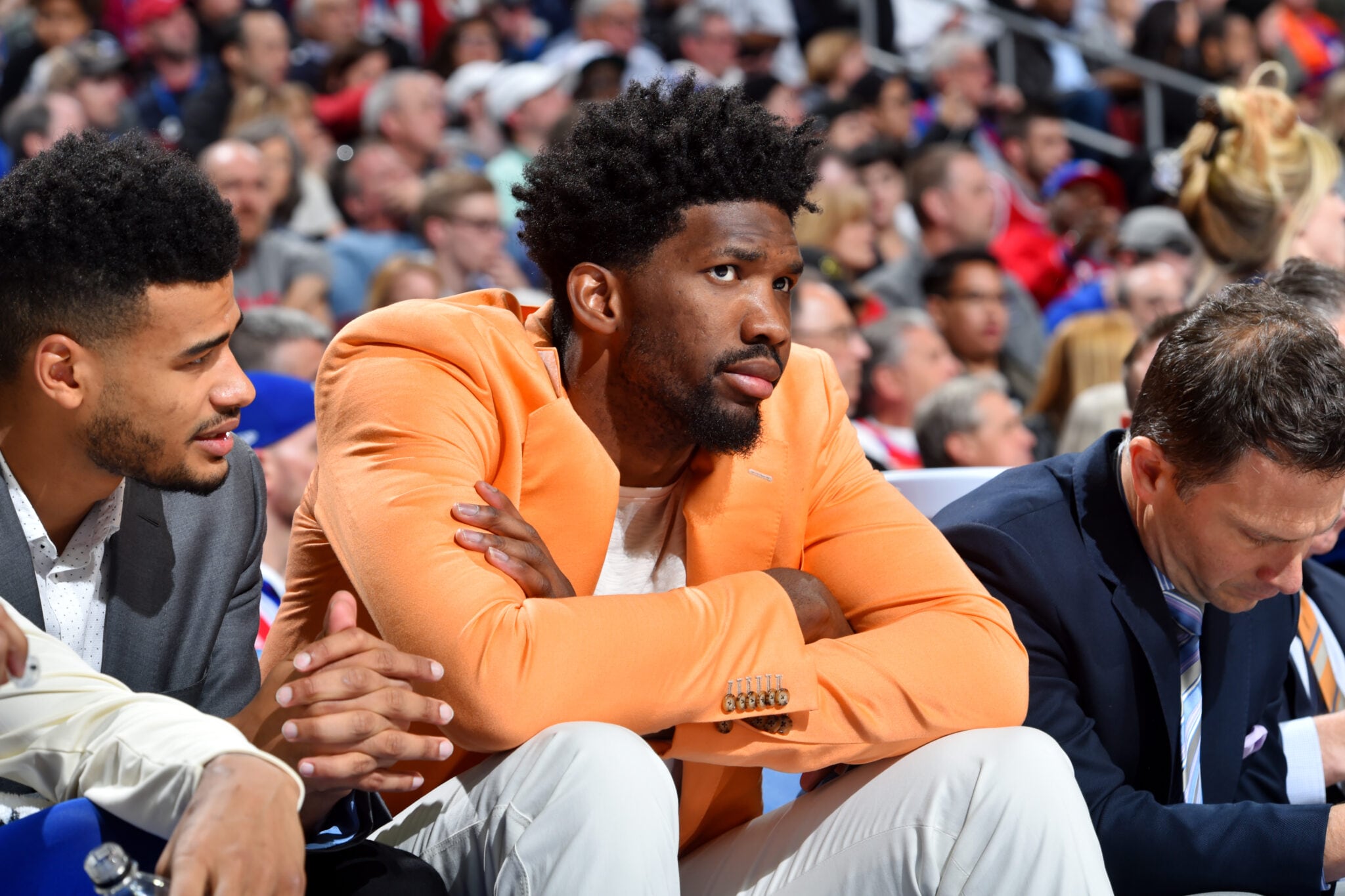 Philadelphia 76ers center Joel Embiid ruled out in Game 1 vs. Miami ...