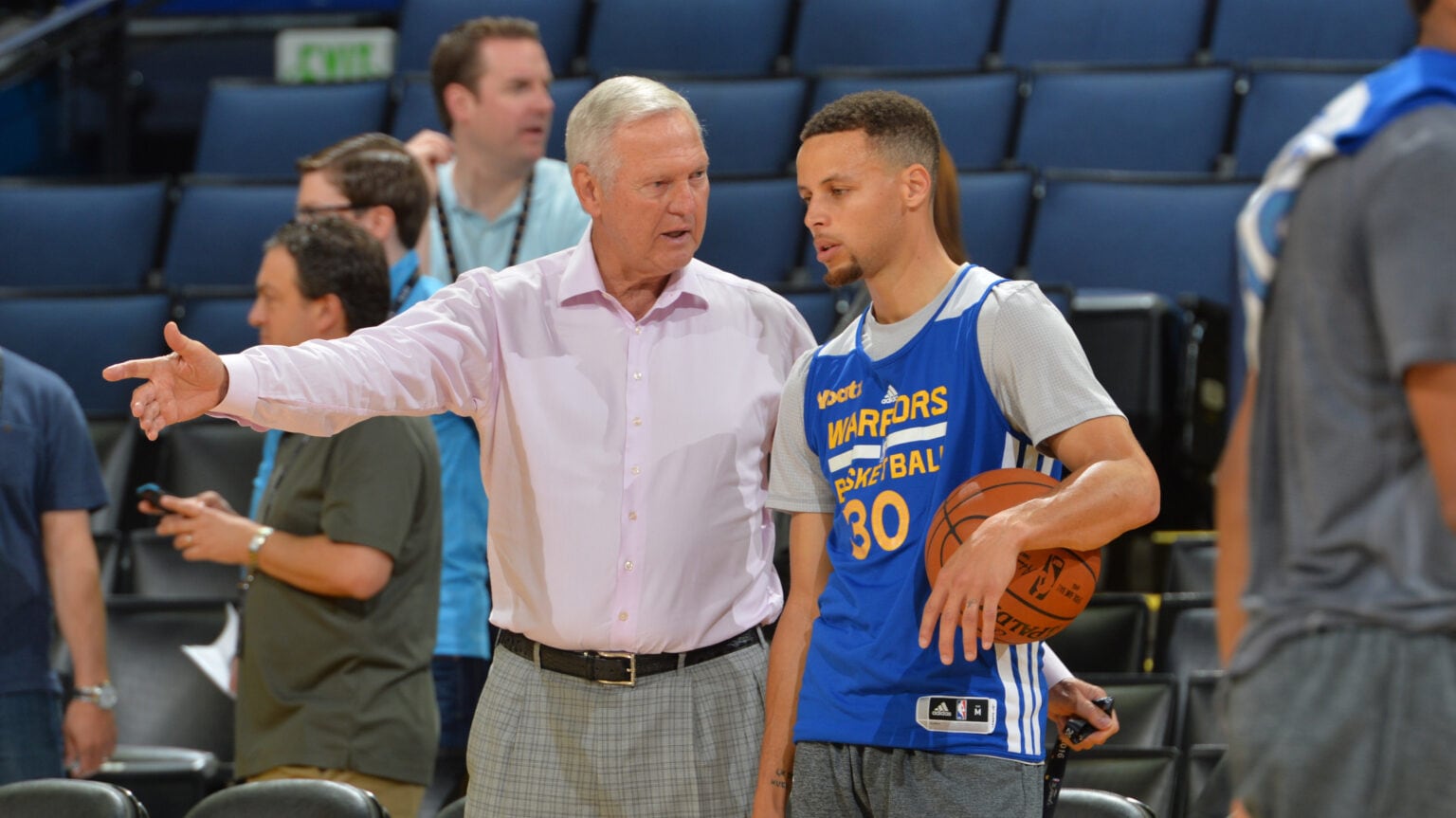 Warriors to honor Jerry West with court decal this season | NBA.com