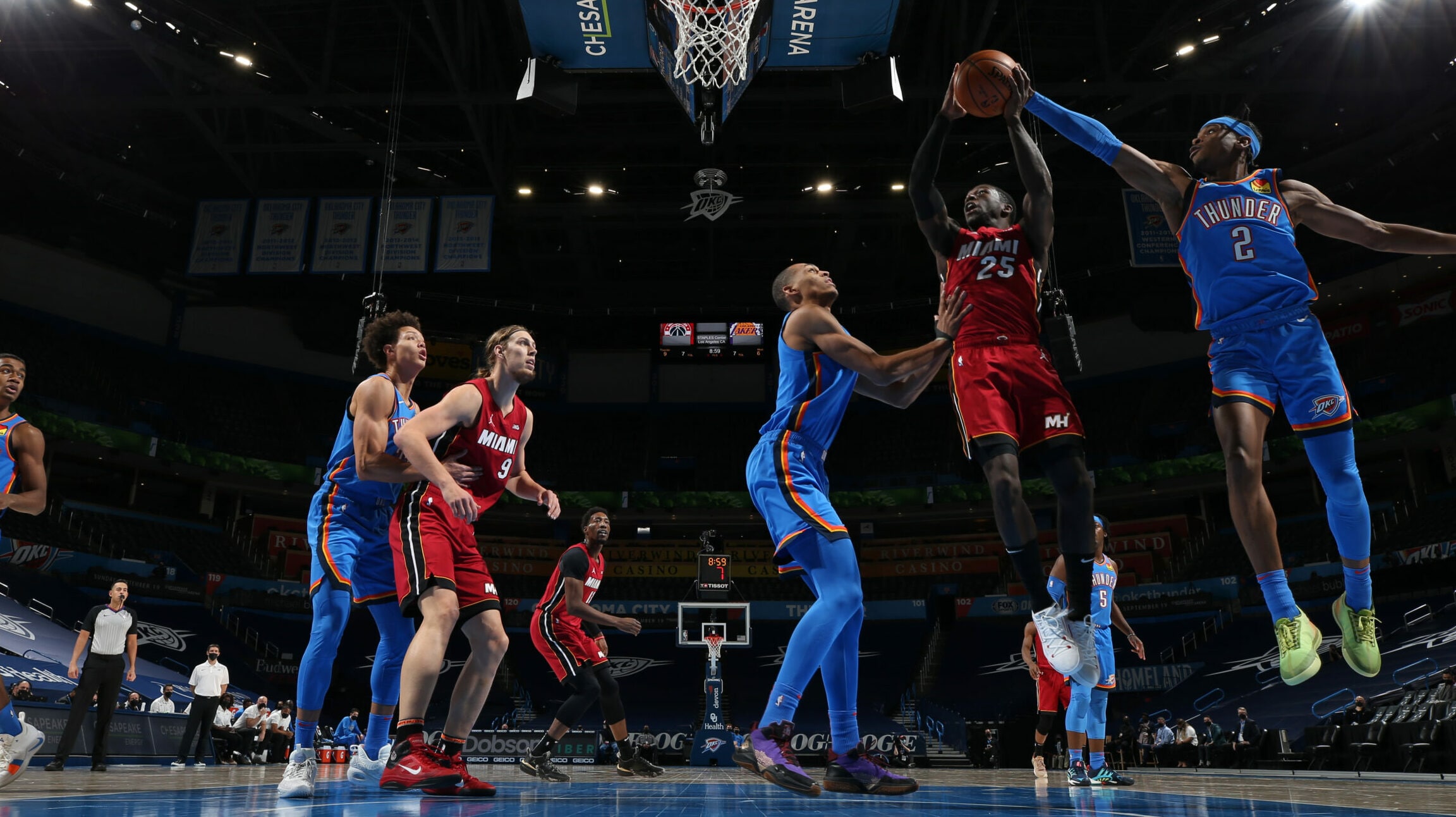 Miami Heat vs Oklahoma City Thunder Feb 22, 2021 Game Charts | NBA.com