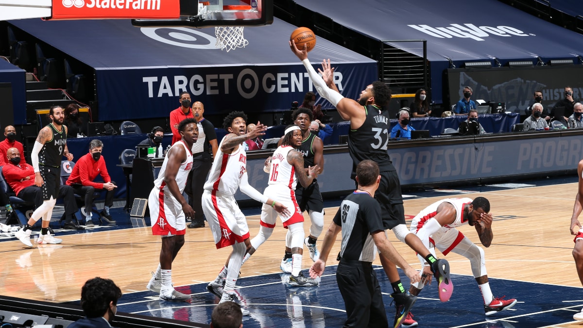 Houston Rockets vs Minnesota Timberwolves Mar 26, 2021 Game Charts ...