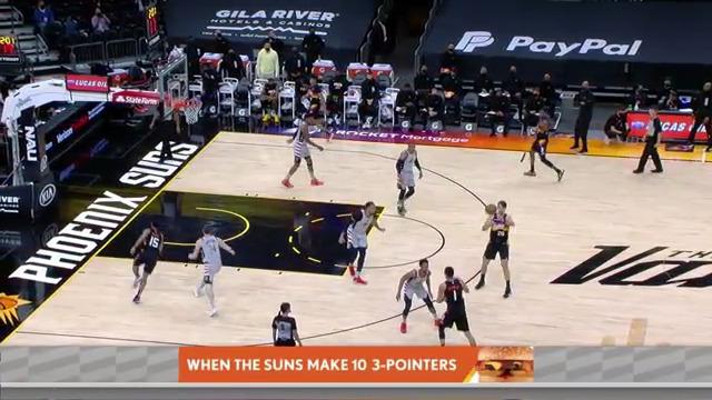 Devin Booker sinks fadeaway jumper | Phoenix Suns