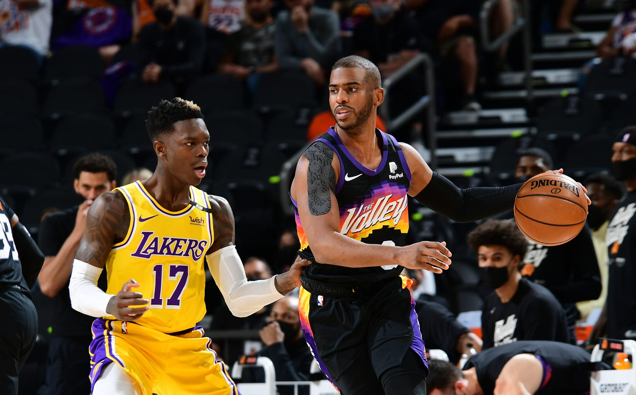 Chris Paul 'a full go' for Game 3 vs. Lakers, Suns to monitor his ...