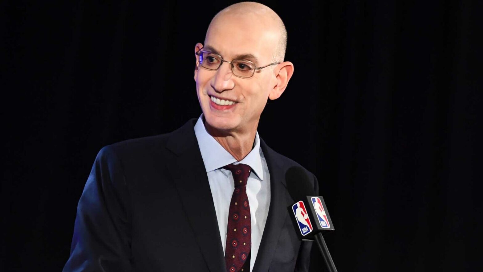 Commissioner Adam Silver 'thrilled' for normalcy as NBA's 75th season ...
