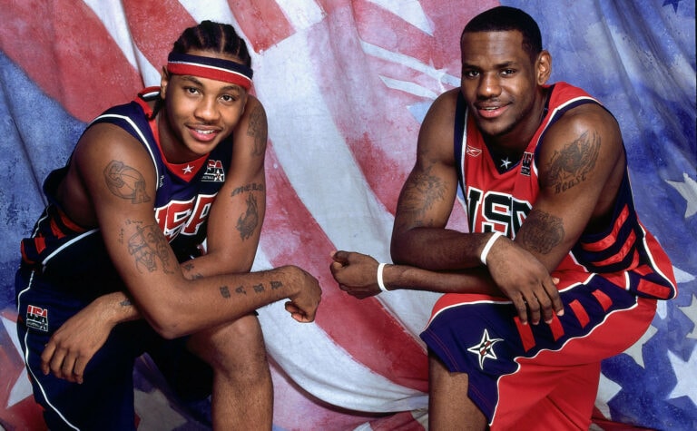 Photos: LeBron James & Carmelo Anthony through the years | NBA.com