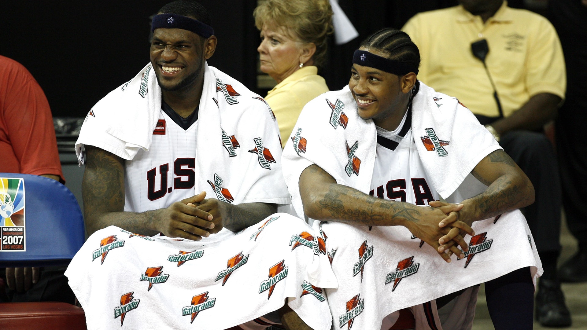 Photos: LeBron James & Carmelo Anthony through the years | NBA.com
