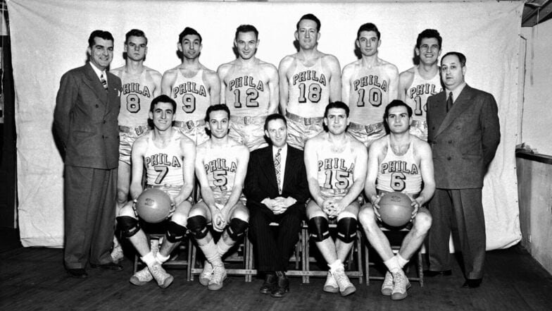 Top Moments: Howie Dallmar, Philadelphia Warriors win first NBA title ...