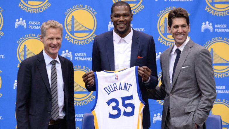 Top Moments: Kevin Durant signs with Warriors in 2016 | NBA.com