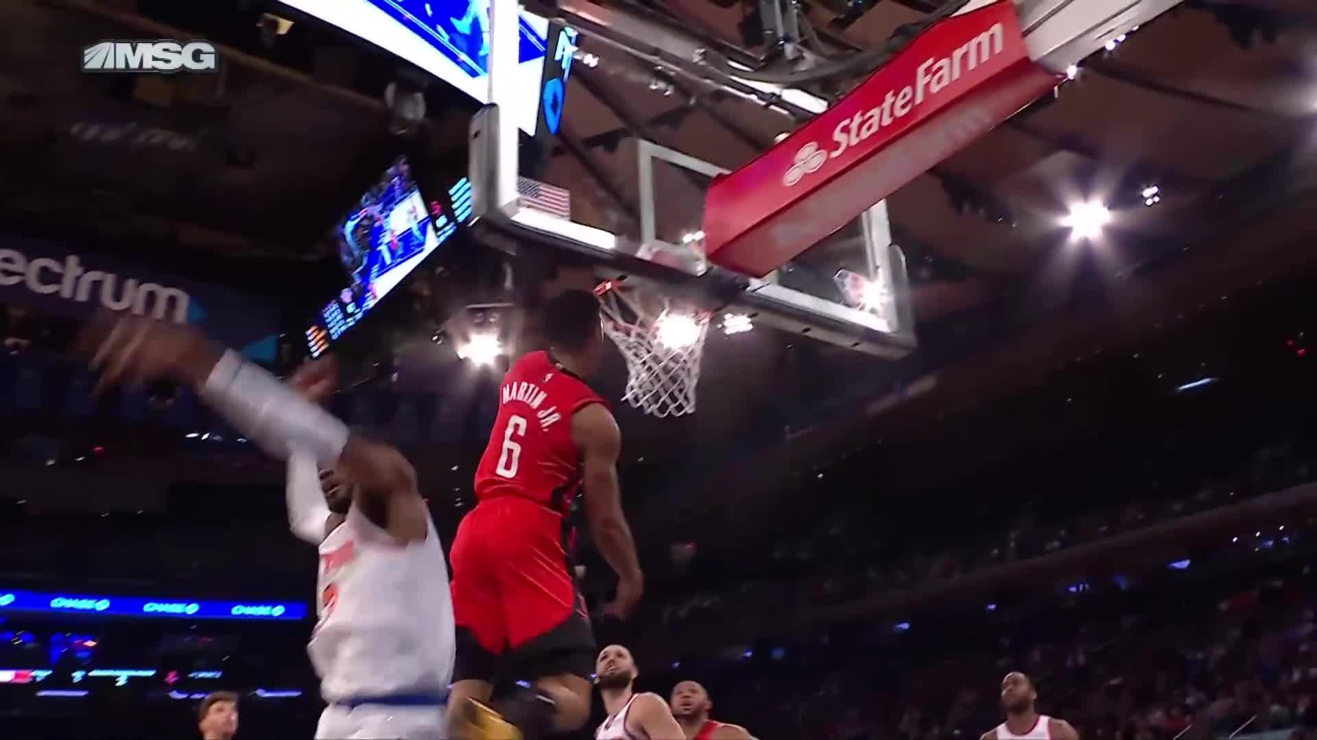 Kenyon Martin Knicks Dunk