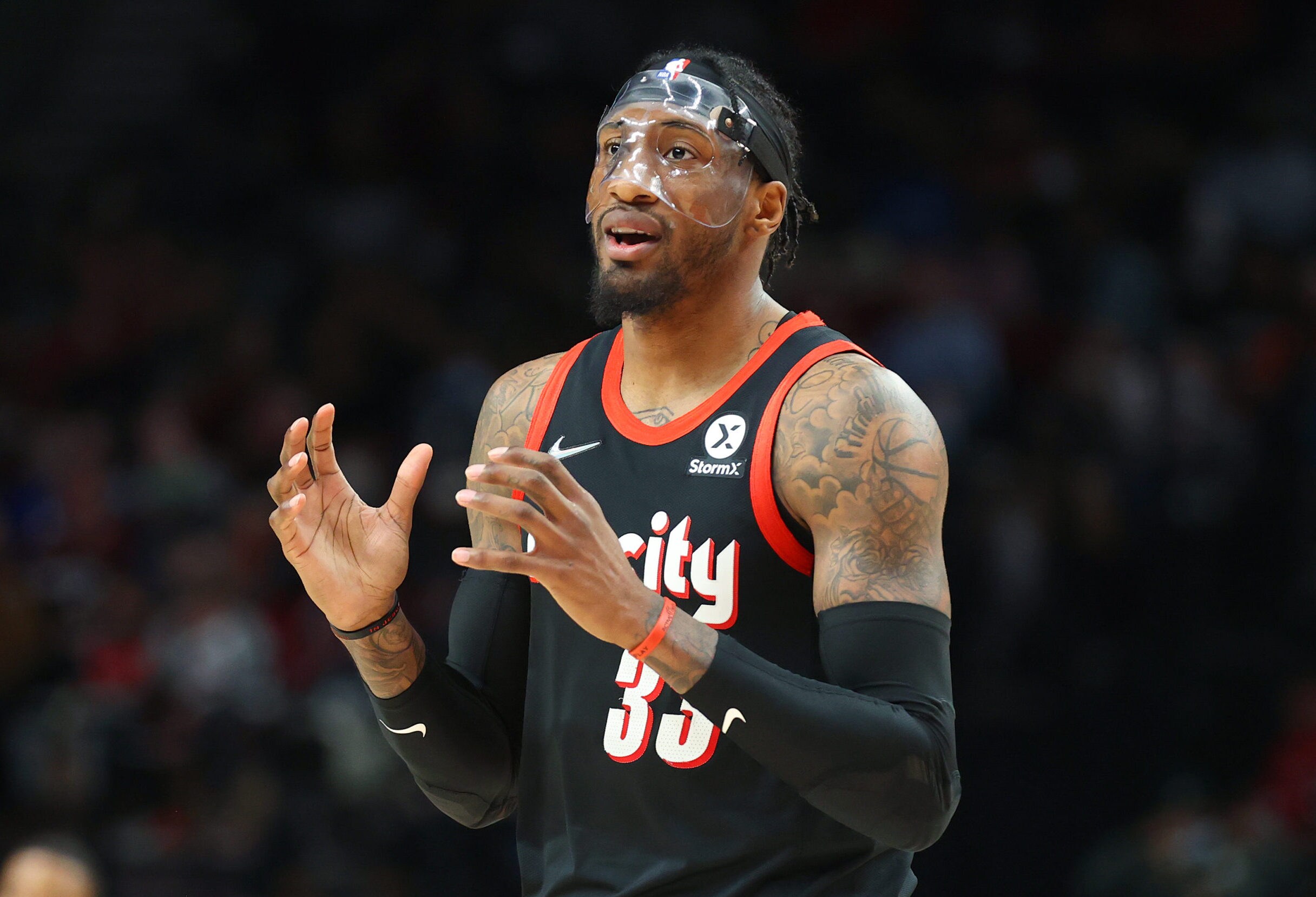 Robert Covington fined $15,000 for throwing facemask at official | NBA.com