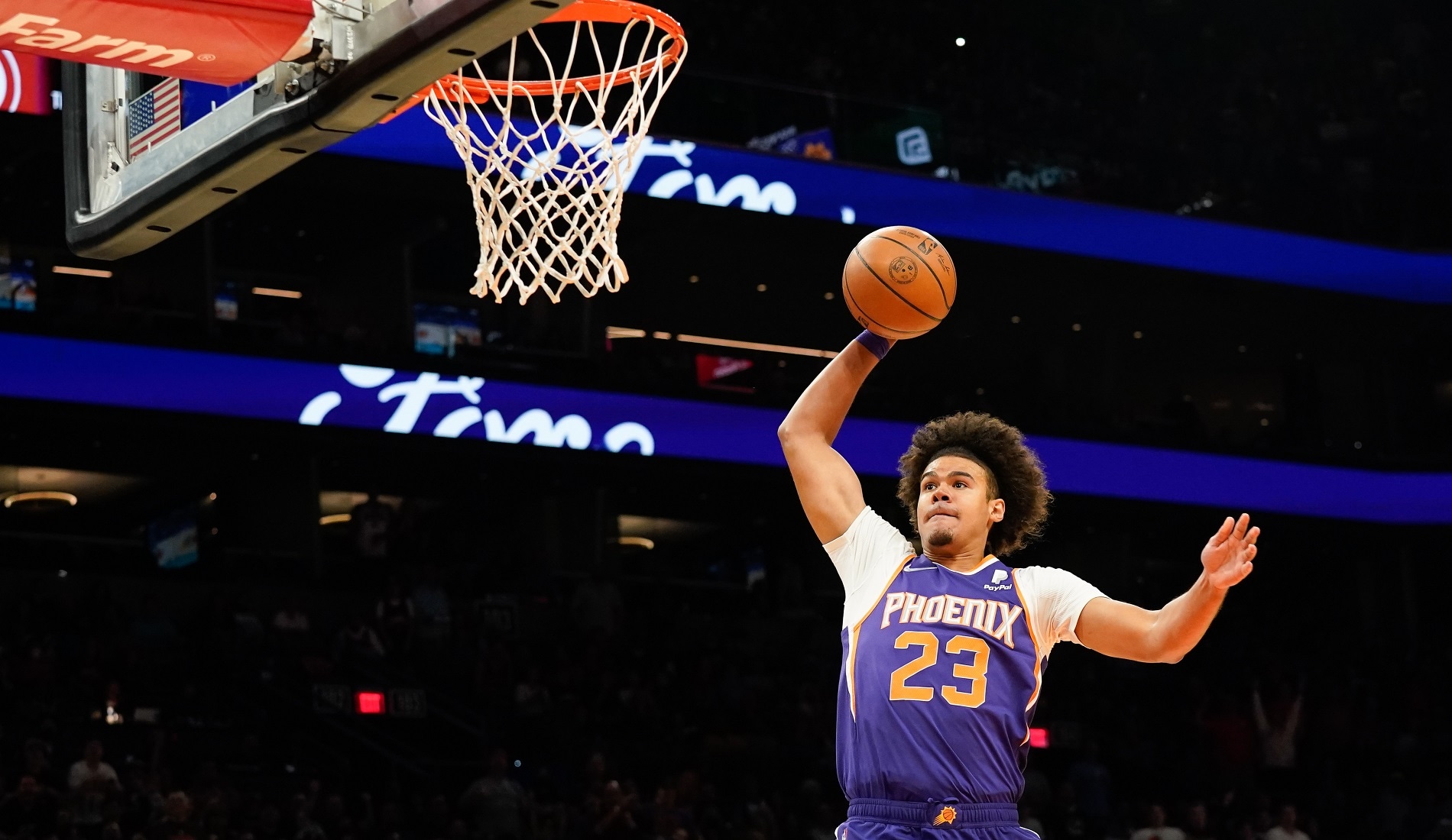 Cameron Johnson steal and the slam | Phoenix Suns