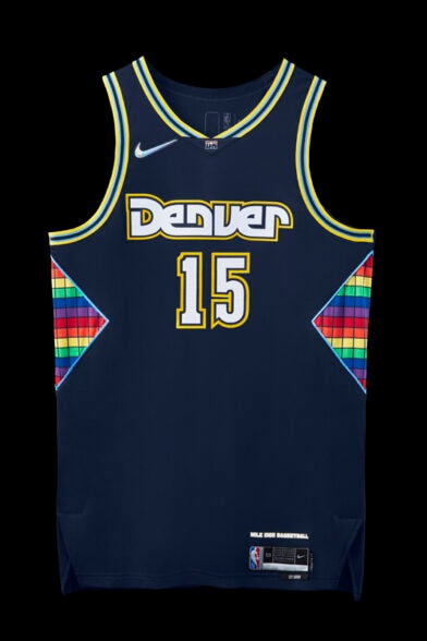 2021-22 NBA Nike Denver Nuggets City Edition Jersey