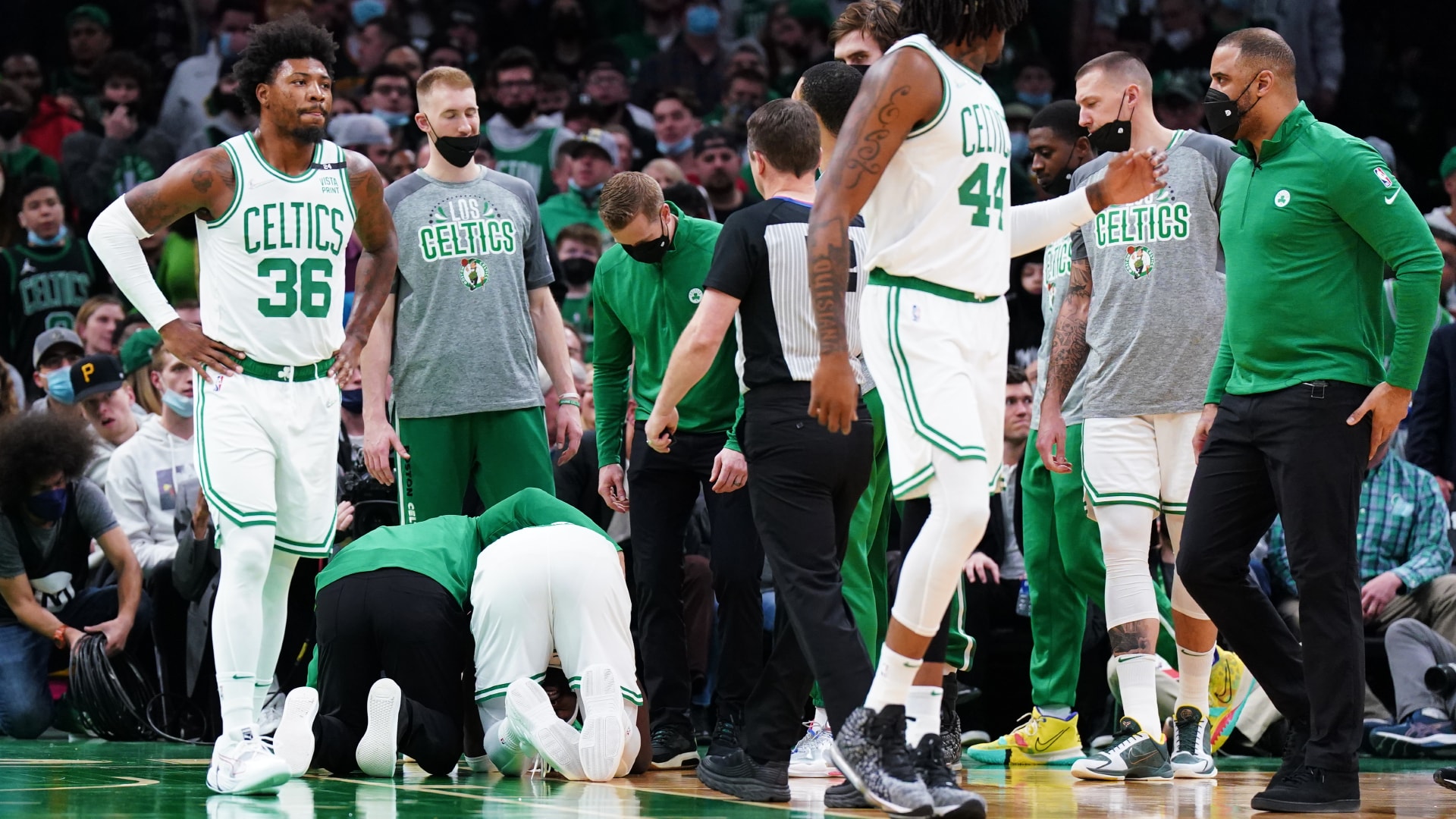 Celtics' Jaylen Brown out vs. Grizzlies with right ankle sprain | NBA.com
