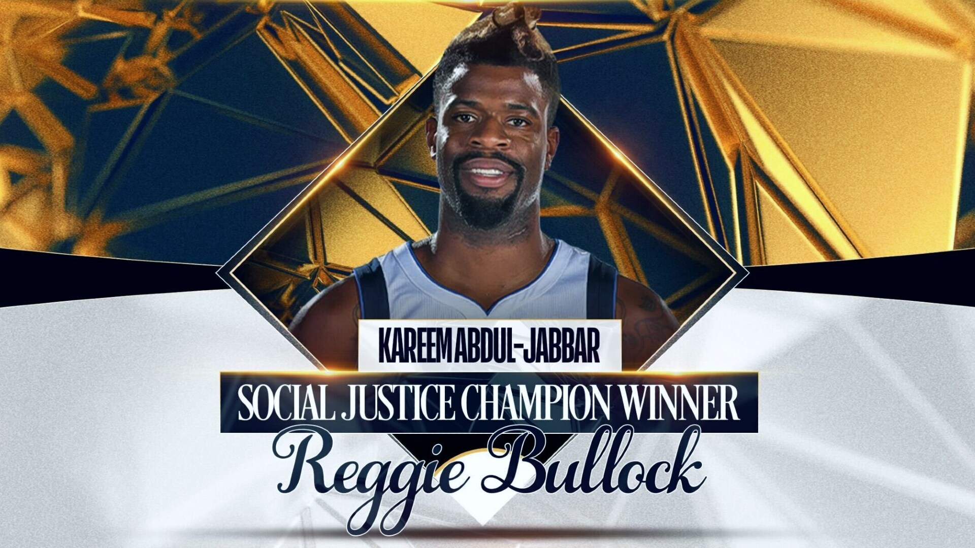 Reggie Bullock wins 2021-22 Kareem Abdul-Jabbar Social Justice Champion ...