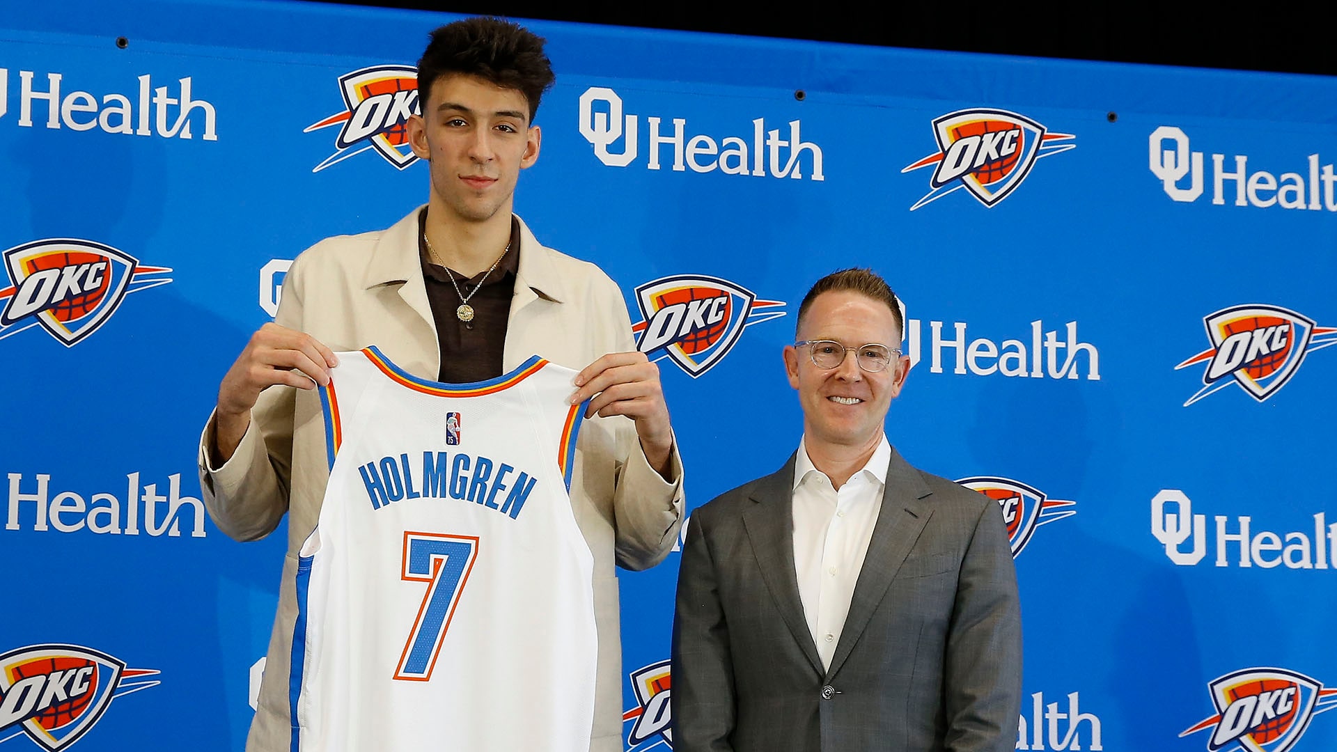 Sam Presti, Thunder confident Chet Holmgren is latest star draft pick ...