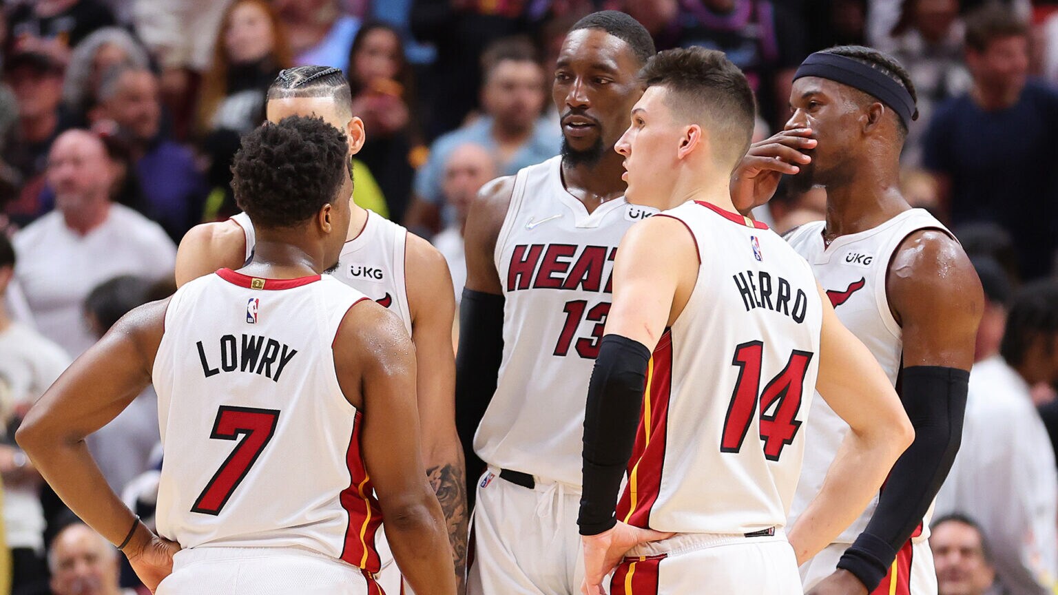 Heat gather for training camp with roster largely intact | NBA.com