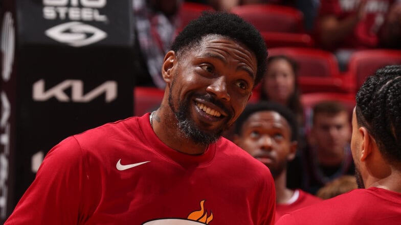 Heat's Udonis Haslem serves as honorary NASCAR race official | NBA.com