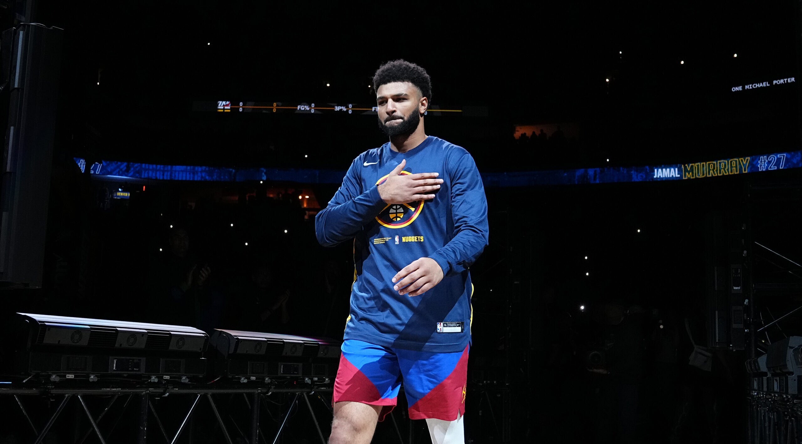 Jamal Murray gets Nuggets love and win in 1st regular season home game ...