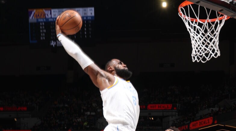 LeBron James passes Karl Malone for most 20-point games in NBA history ...