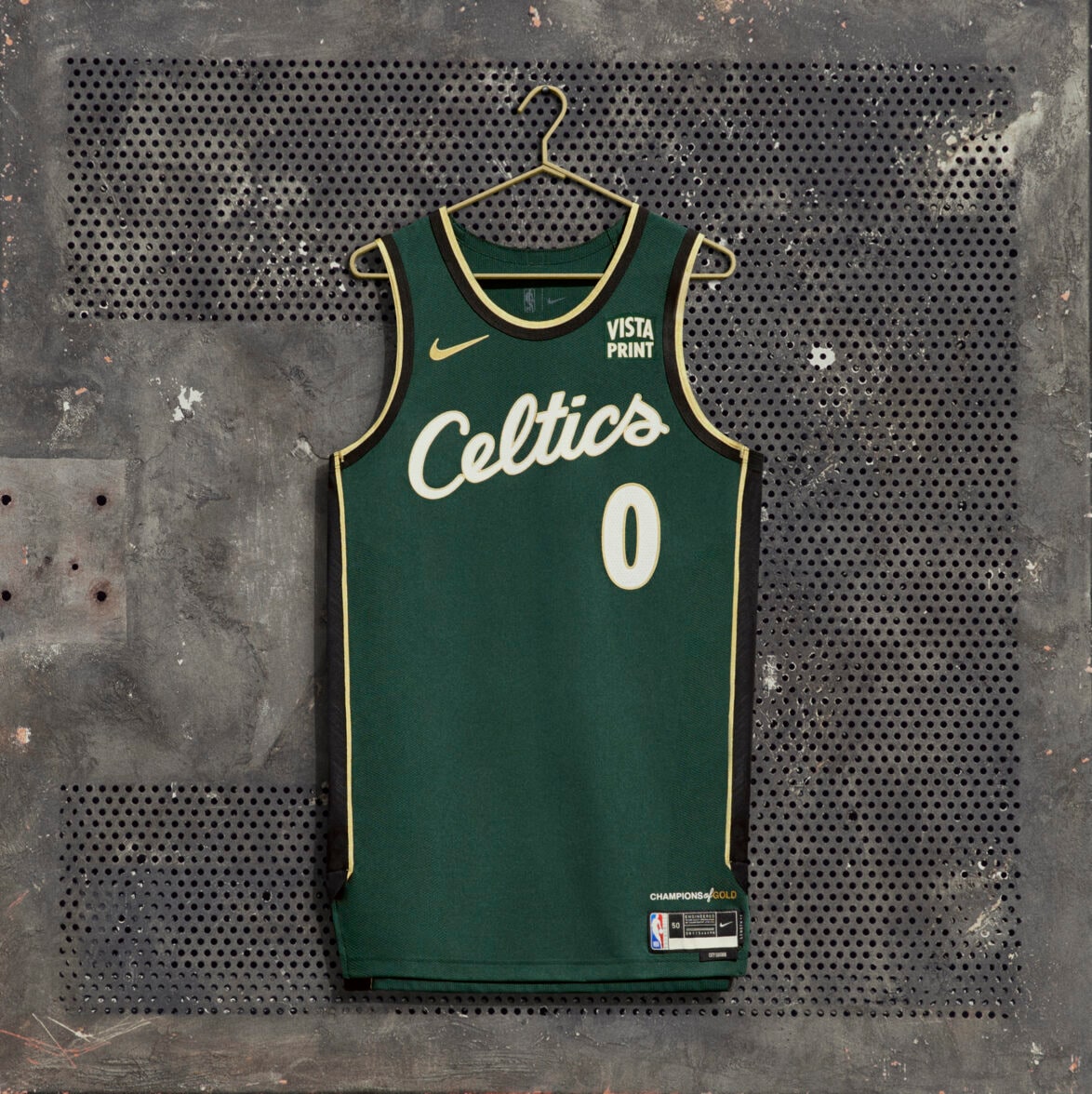 Boston Celtics 22/23 City Edition Uniform: Champions of Gold | NBA.com