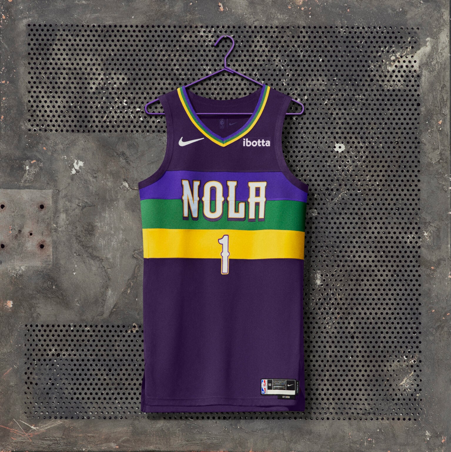 New Orleans Pelicans 22/23 City Edition Uniform: Mardi Gras | NBA.com