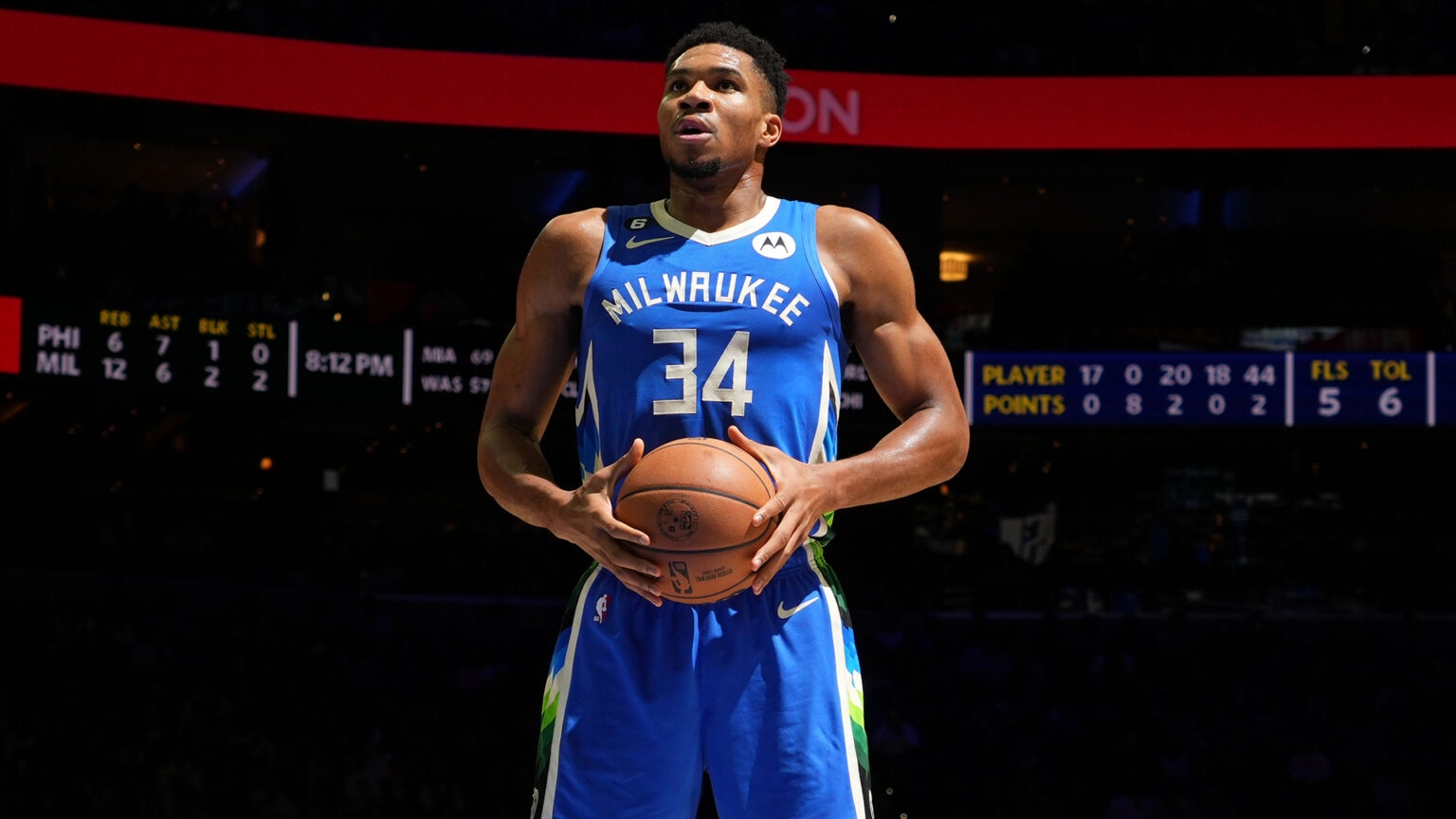 Bucks' Giannis Antetokounmpo explains ladder incident after loss to ...