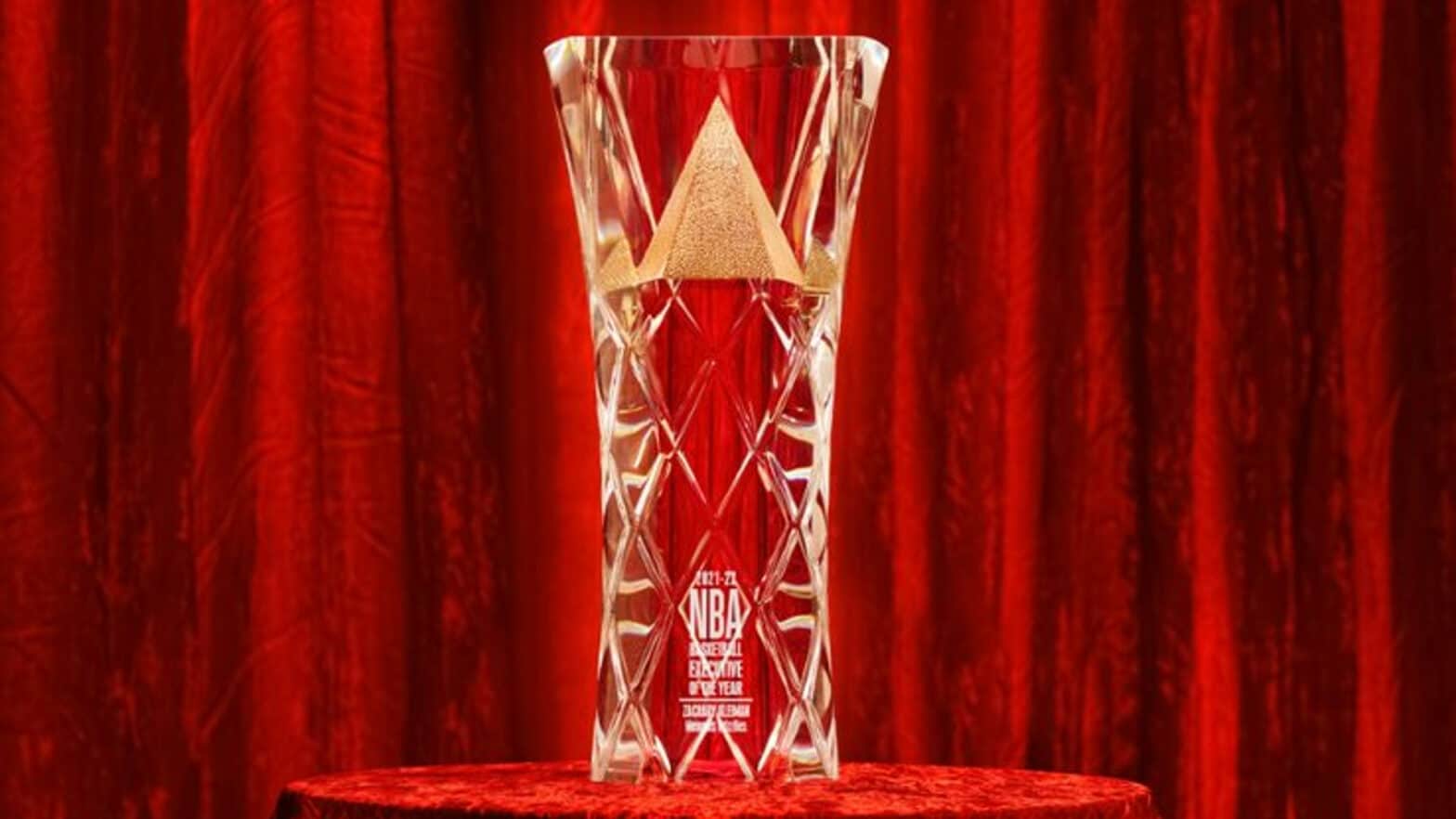 NBA unveils redesigned trophies for end-of-season awards | NBA.com