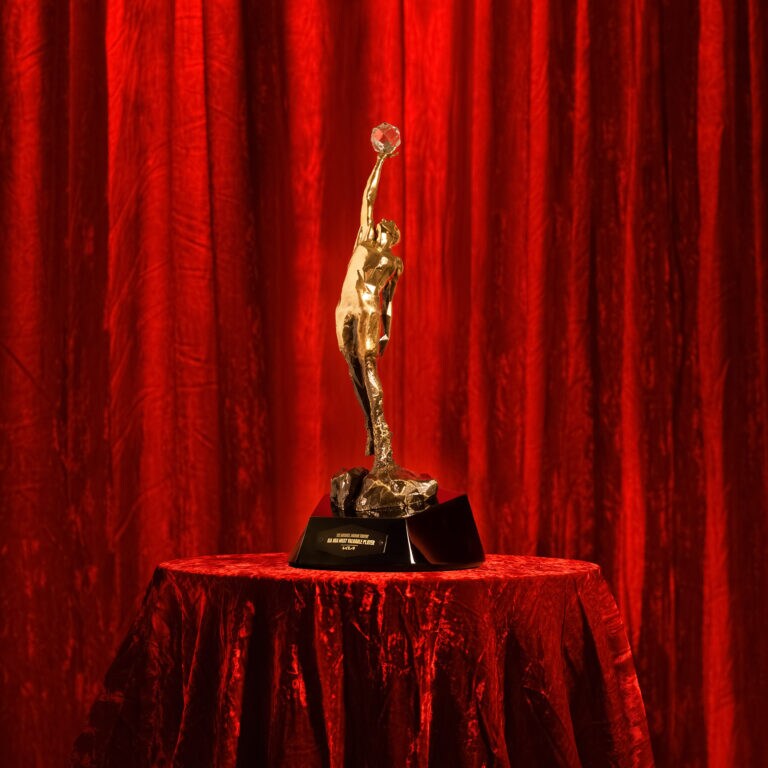 Photos: NBA unveils 6 new trophies for Kia Performance award winners | NBA.com