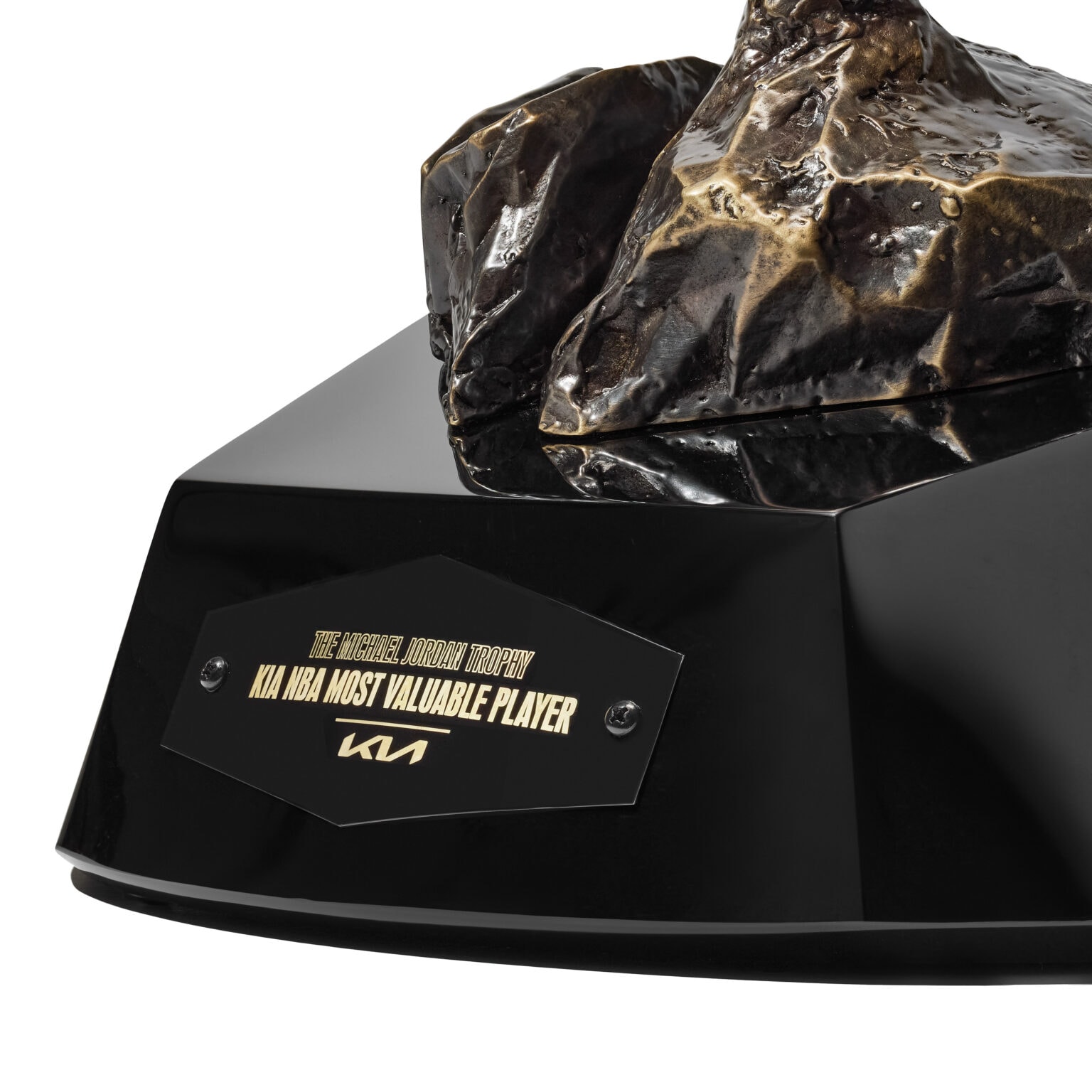 Photos: NBA unveils 6 new trophies for Kia Performance award winners | NBA.com