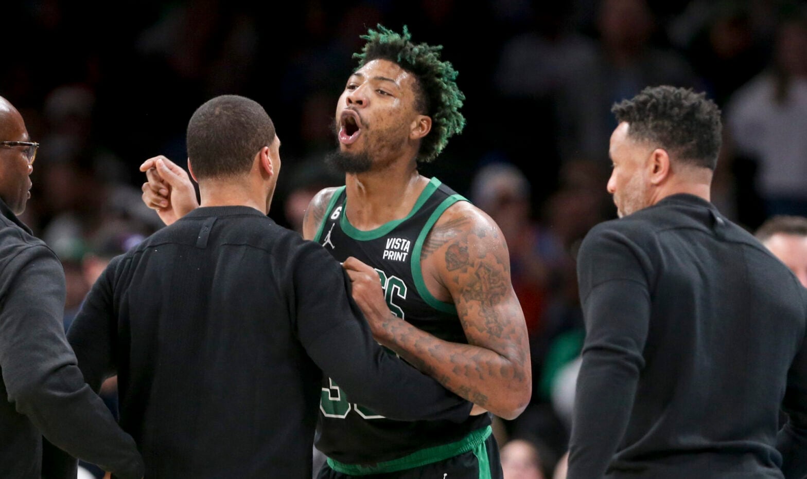 Celtics' Marcus Smart fined $35K for inappropriate language toward ...