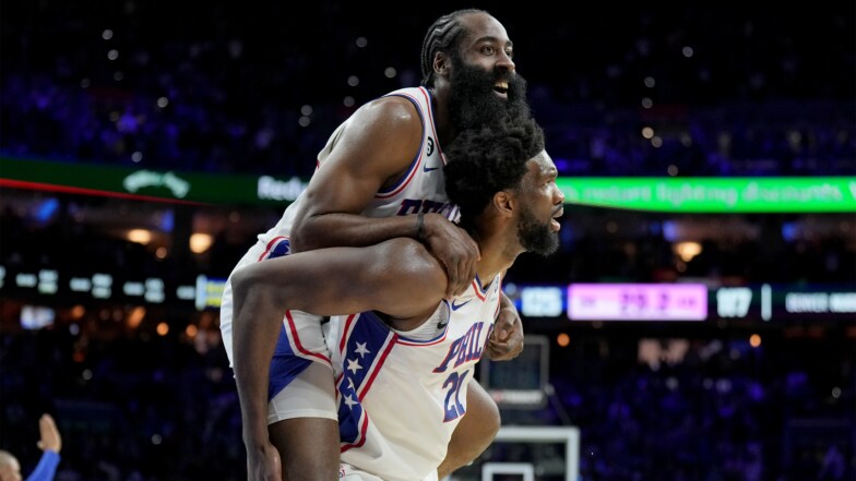 History on the horizon: Joel Embiid, James Harden could lead league in ...