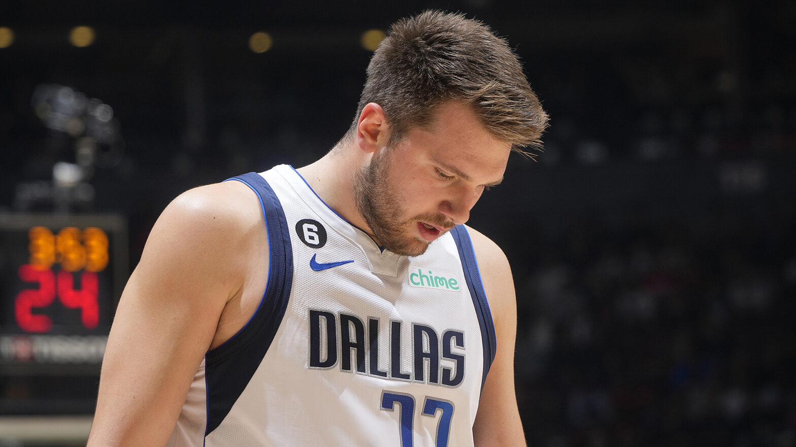 Luka Doncic fined $35,000 for inappropriate gesture at game official ...