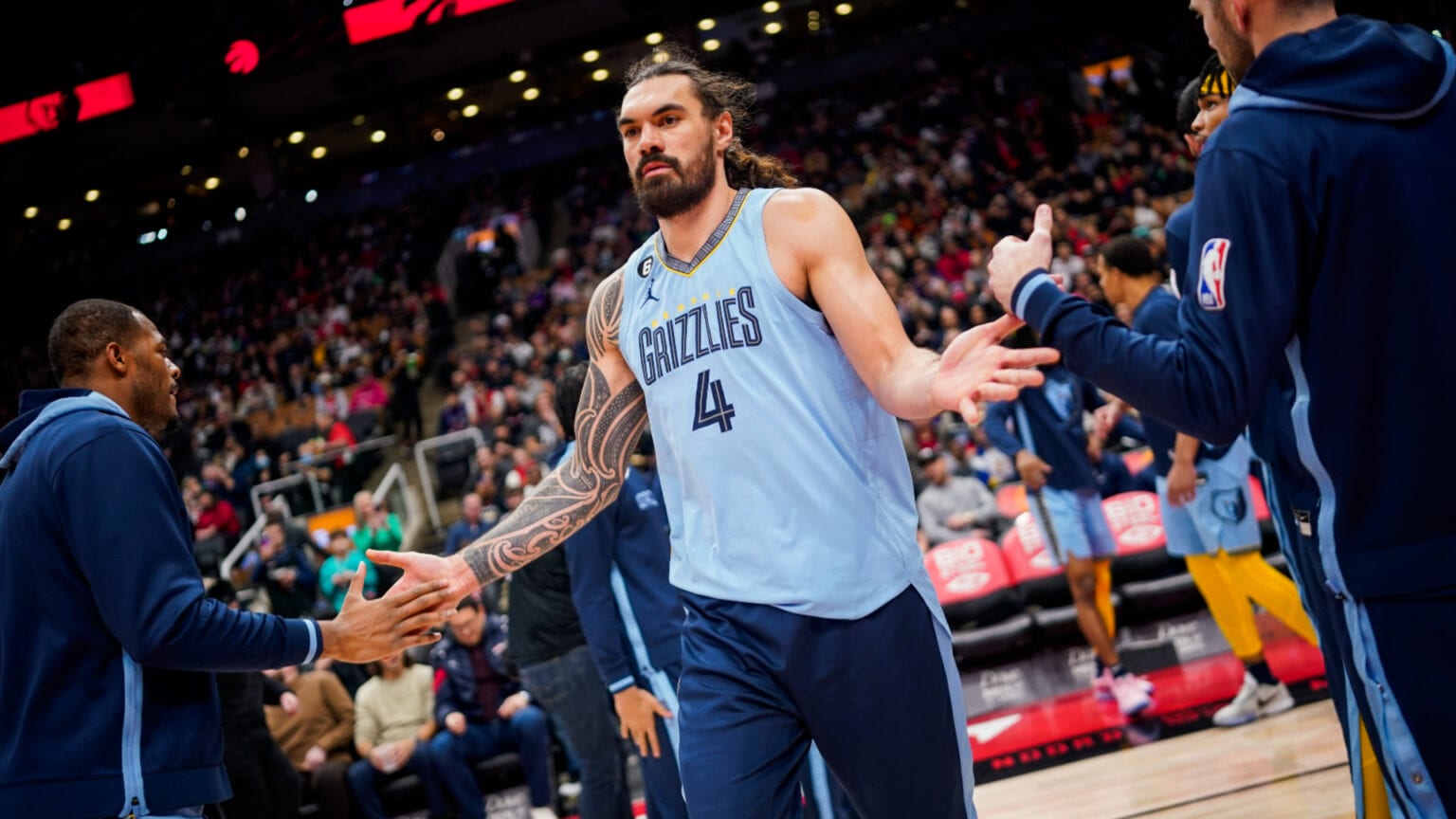 Grizzlies center Steven Adams out 3-5 weeks with sprained knee ligament ...