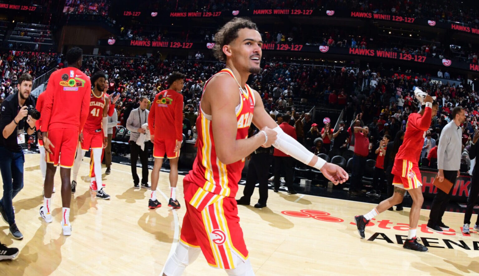 Horry Scale: Trae Young dances to buzzer-beating win over Nets | NBA.com