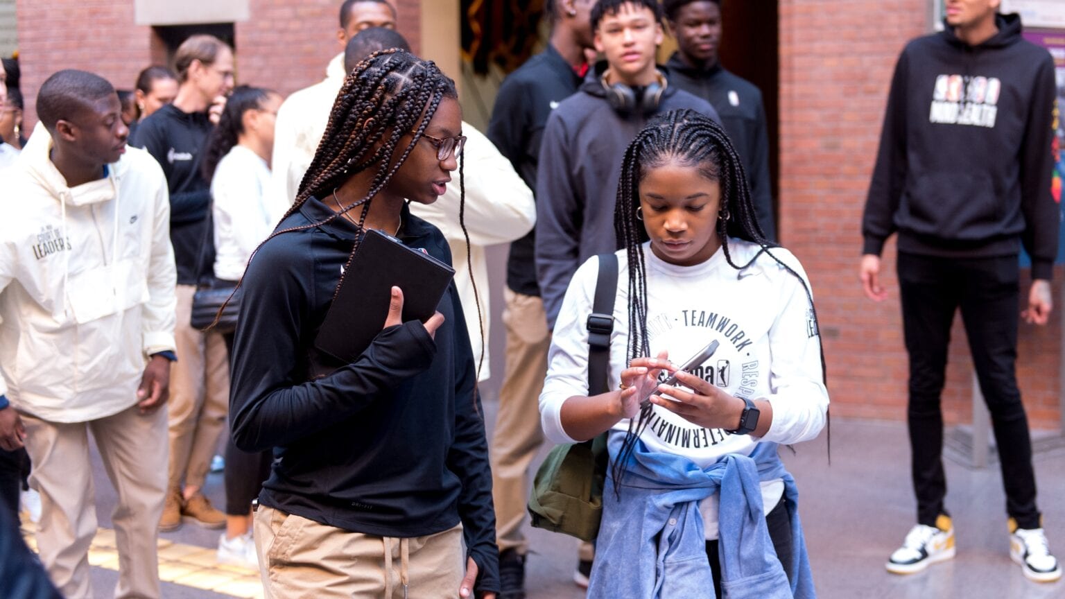 Jr. NBA Court of Leaders development program building mentorship bonds ...