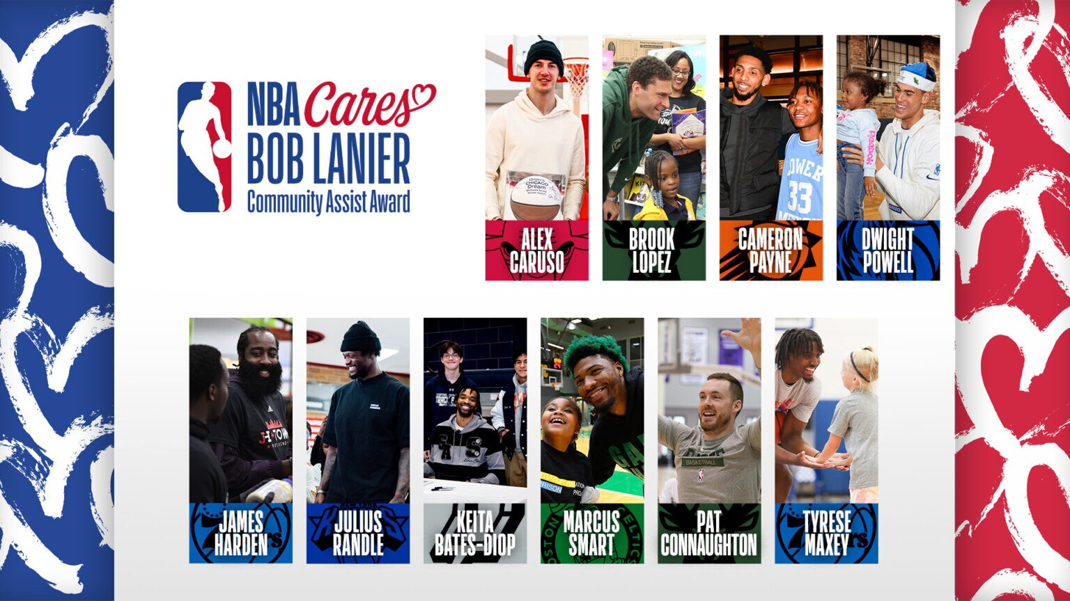 Fan voting for 2022-23 Bob Lanier Community Assist Award tips off | NBA.com