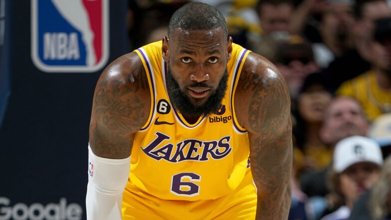 Is LeBron James showing signs of fatigue?