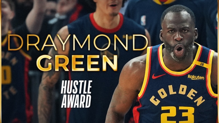 Warriors' Draymond Green wins 2024-25 NBA Hustle Award | NBA.com