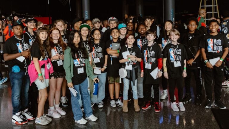 Learn Fresh helps students from NBA Math Hoops attend 2023 Draft | NBA.com