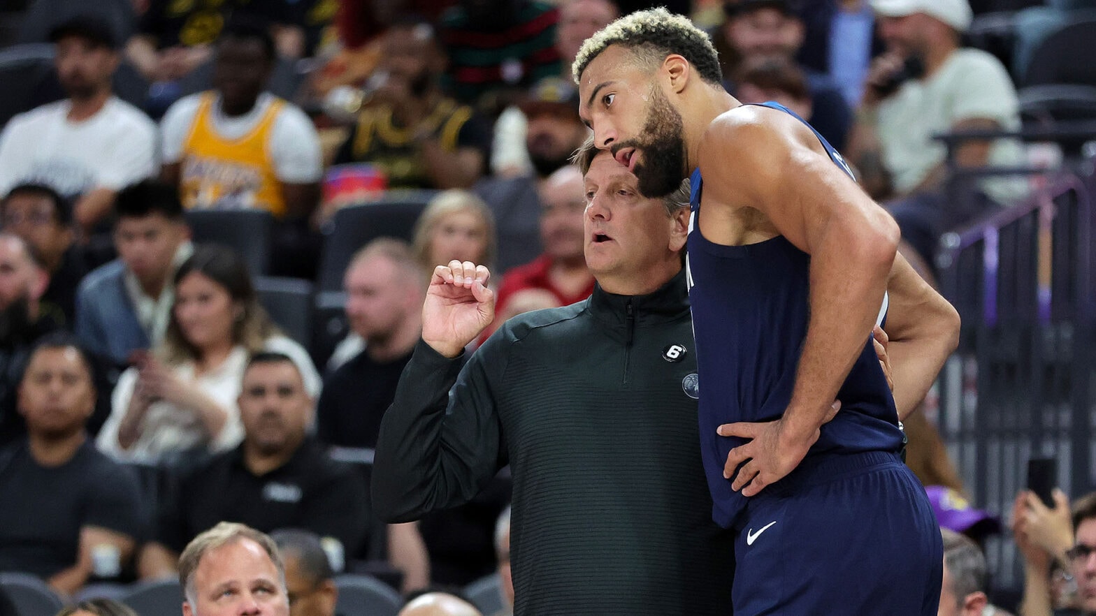 Q&A: Chris Finch on optimizing the Wolves' big lineup, Anthony Edwards ...