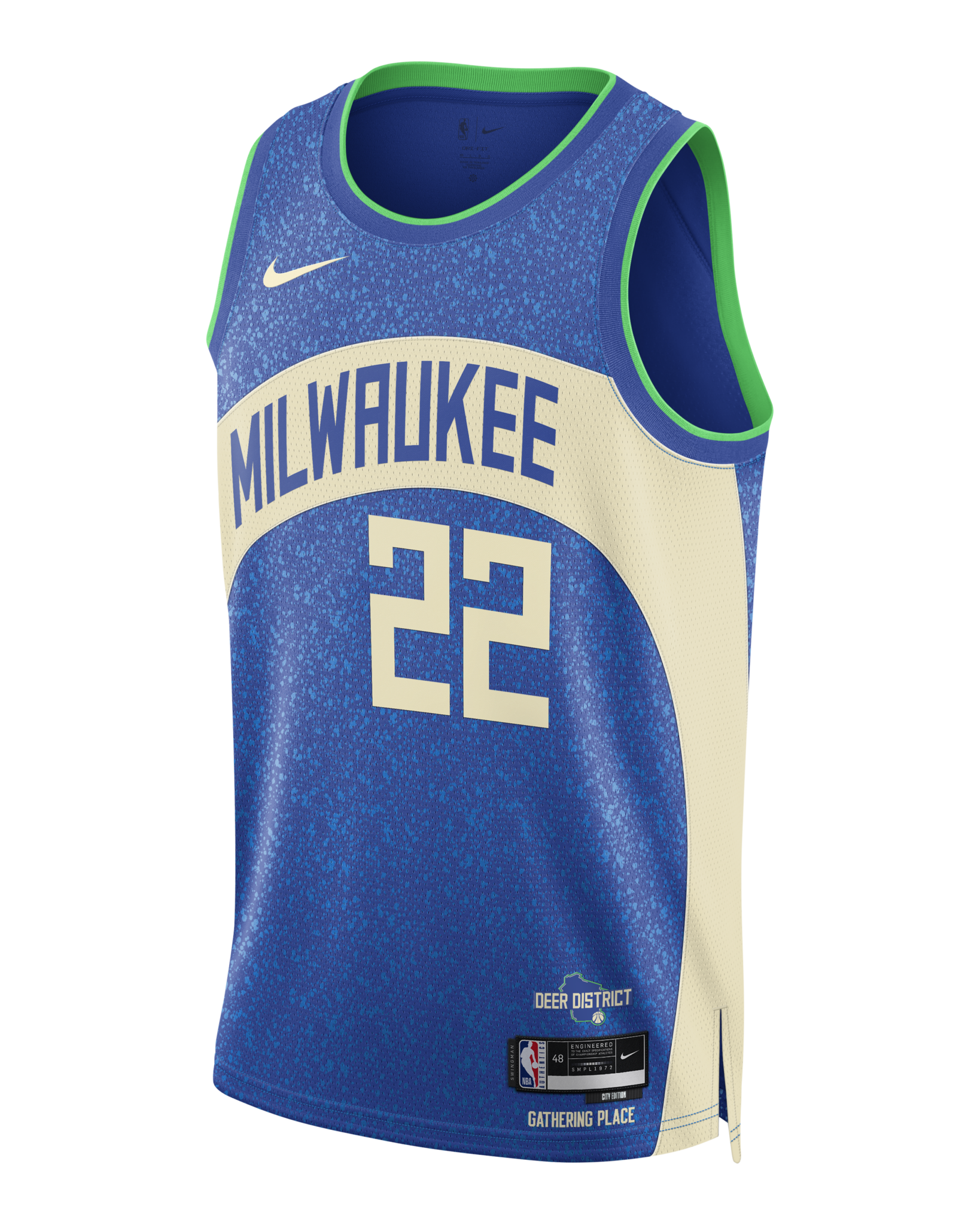 Milwaukee Bucks 2023-24 City Edition Uniform: Great Lakes Blue | NBA.com