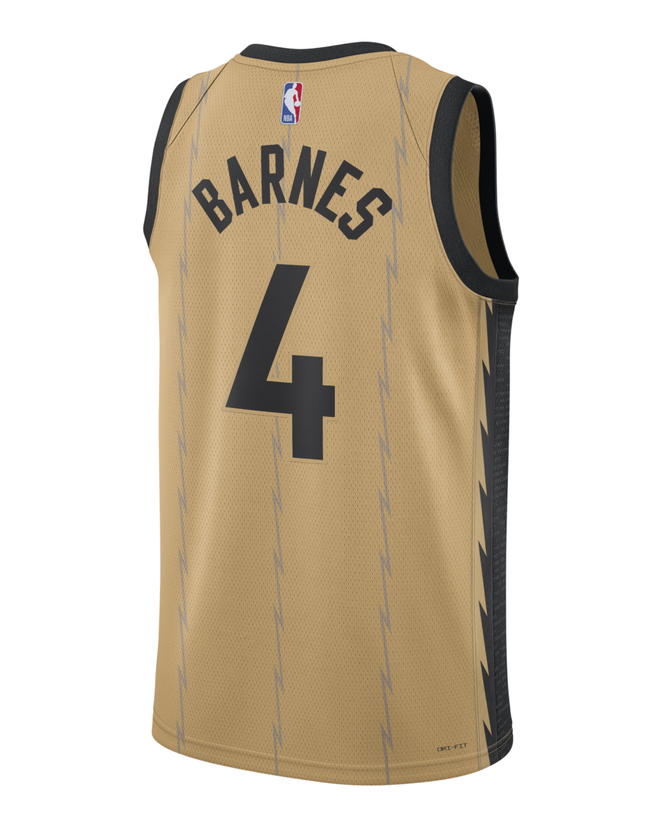 Toronto Raptors 2023-24 City Edition Uniform: Drip Gold | NBA.com
