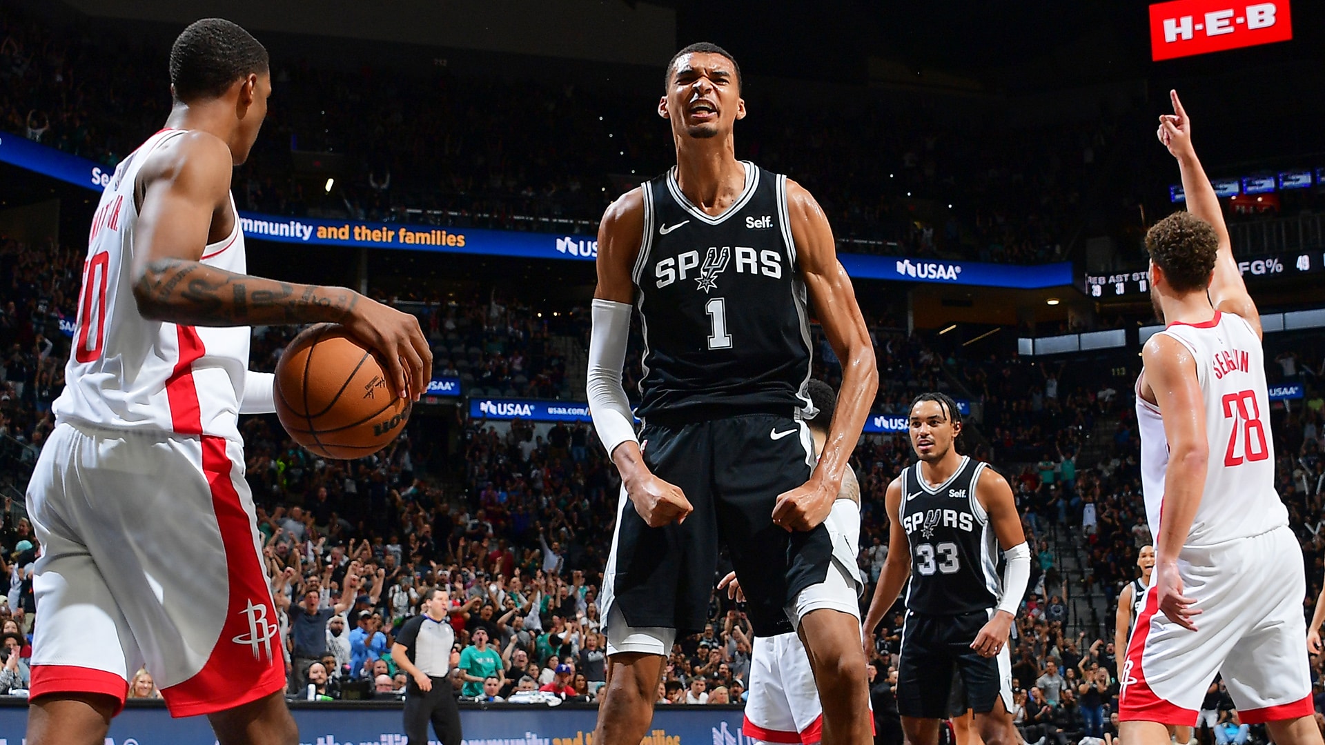 Rockets Spurs History