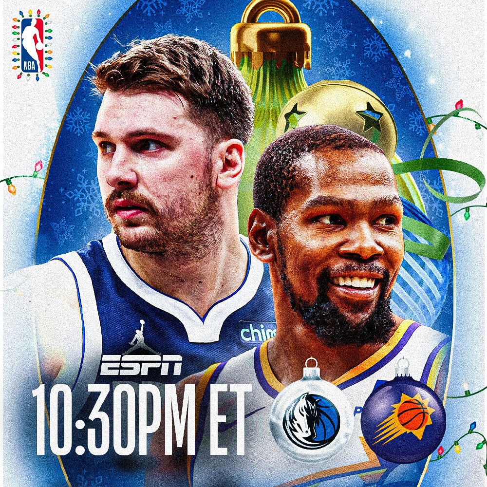 NBA Starting 5, Dec. 25: Giannis. Curry. Joker. LeBron. KD. On #NBAXMas ...