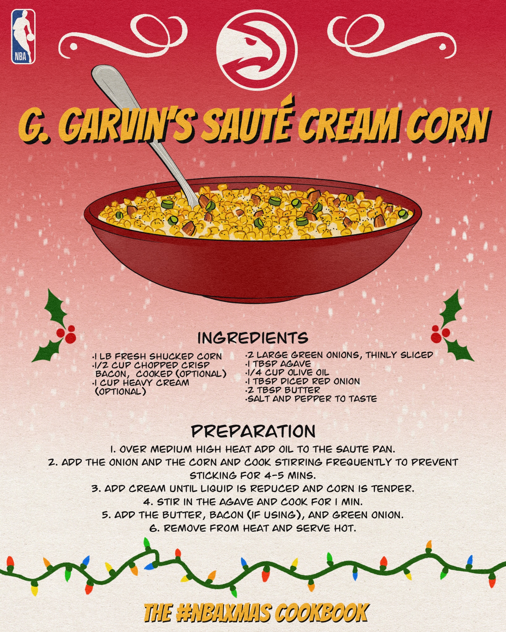 NBA App debuts #NBAXmas Cookbook | NBA.com