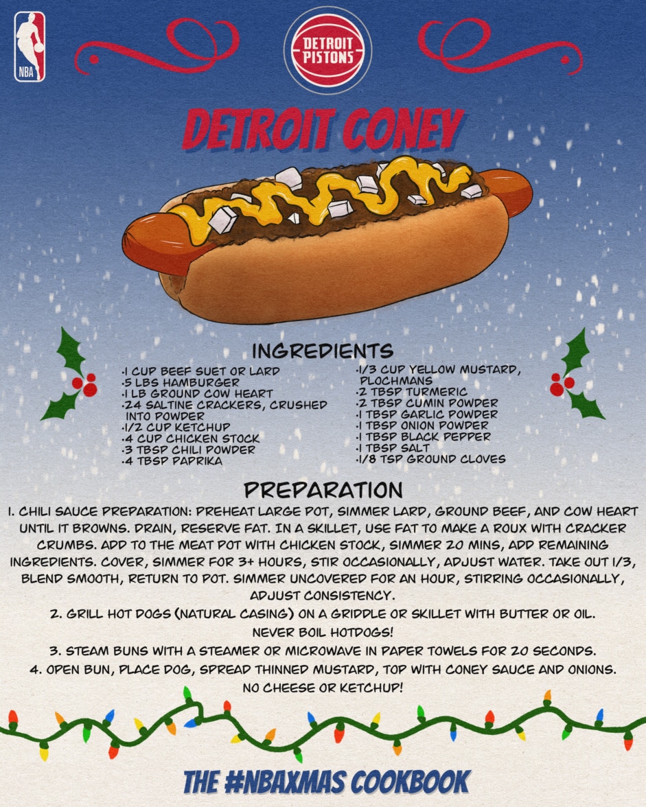 NBA App debuts #NBAXmas Cookbook | NBA.com