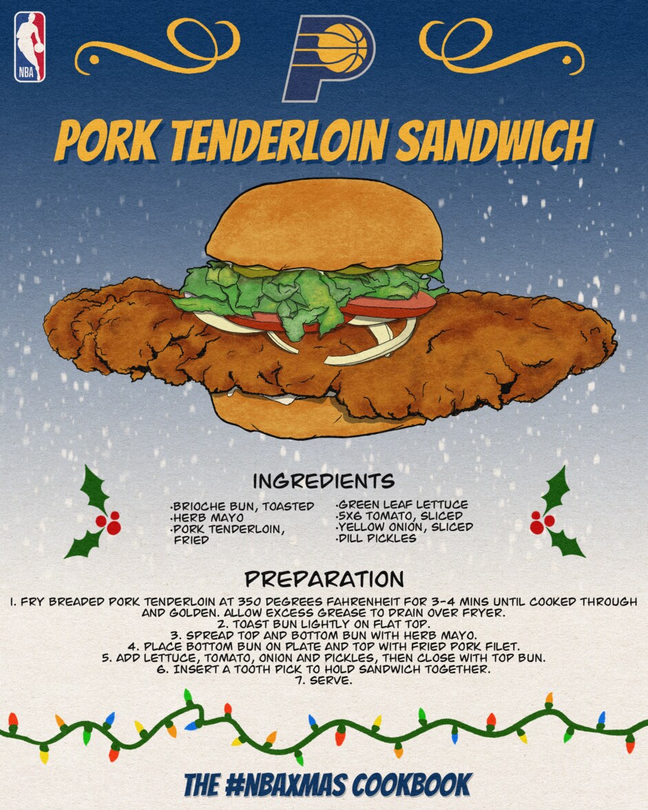 NBA App debuts #NBAXmas Cookbook | NBA.com